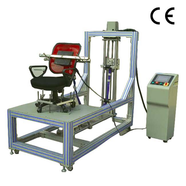Office chair backrest tilt durability tester